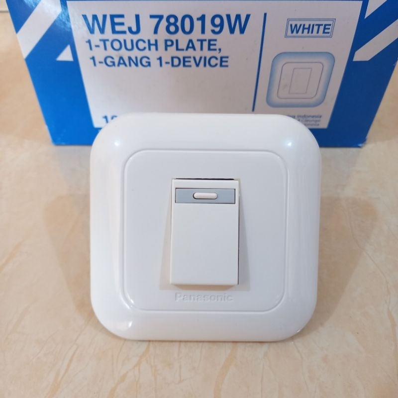 Jual PANASONIC Saklar Single / Engkel / Tunggal WEJ 78019 + WEJ 5531 ...