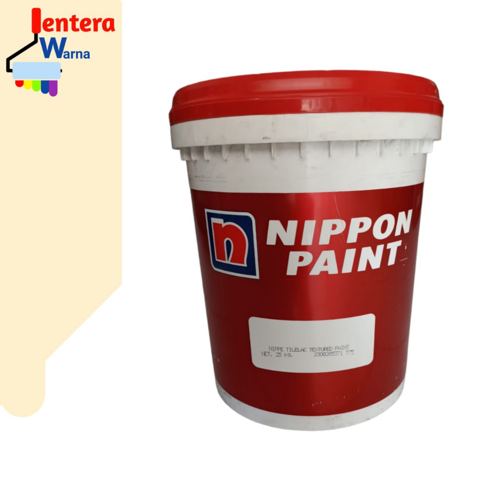 Jual NIPPON TILELAC TEXTURED PAINT 25 KG NIPPON PAINT CAT TEKSTUR | Shopee Indonesia