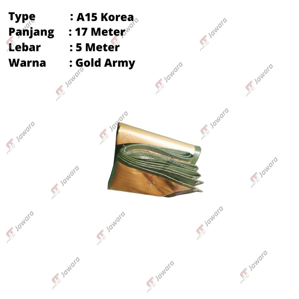 Jual Terpal Tebal 5x17 Meter Type A15 Korea | Shopee Indonesia