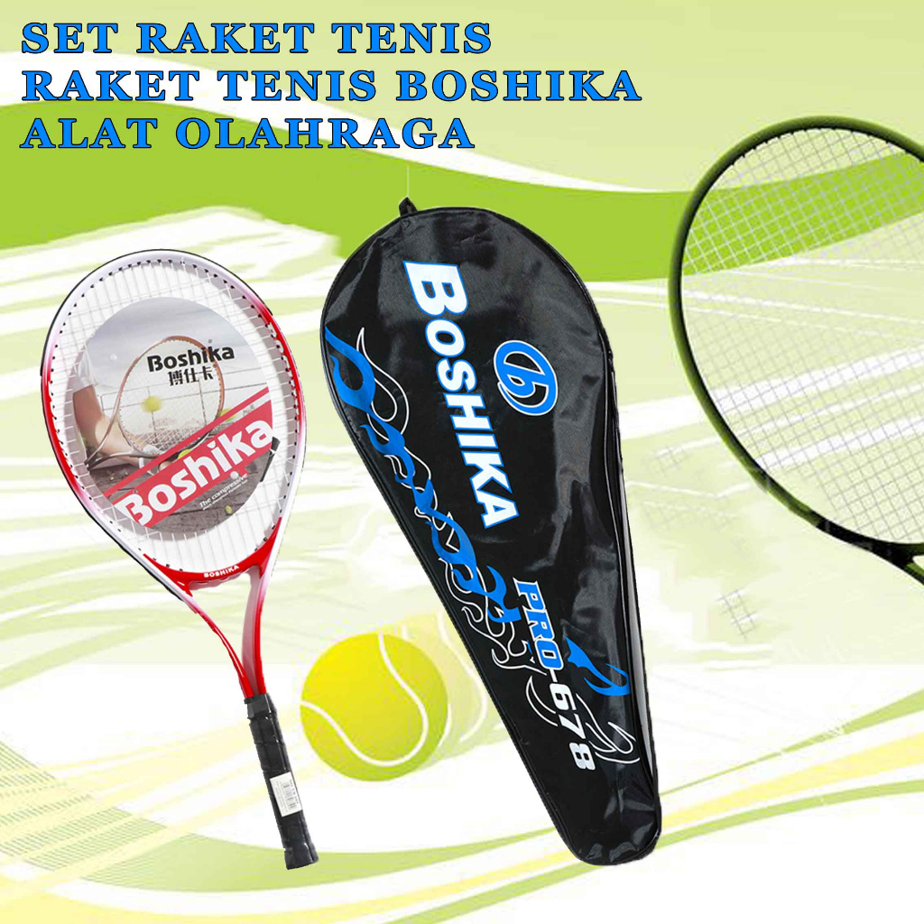 Jual Raket Tenis Boshika * Raket Tenis * Alat Olahraga Tenis | Shopee ...