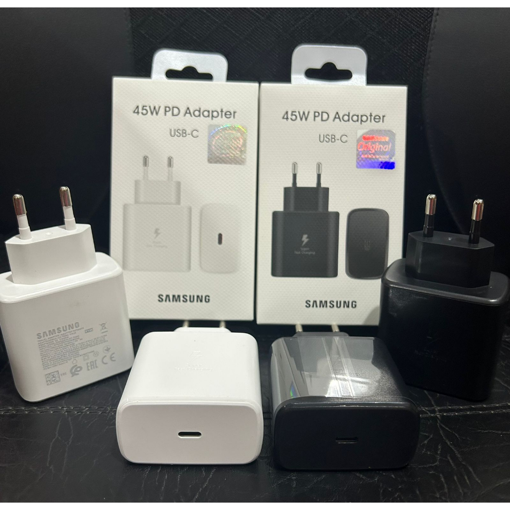 Jual Batok Samsung USB C 45W Kepala Charger samsung PD 45W Fast ...