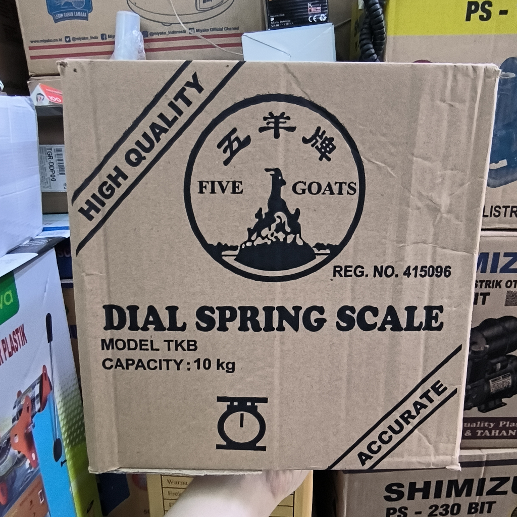 Jual Five Goats | Timbangan Duduk / Timbangan Manual / Timbangan Buah / Timbangan Kambing [10 KG ...