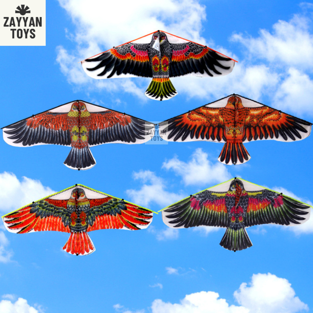 Jual Layangan Bentuk Burung Elang - Layang 1 Pc Motif Olahraga Outdoor ...