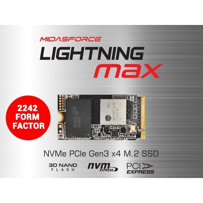 Jual SSD NVME 1TB MIDASFORCE 2242 PCIe Gen3 x4 M2 NVME 1TB | Shopee ...