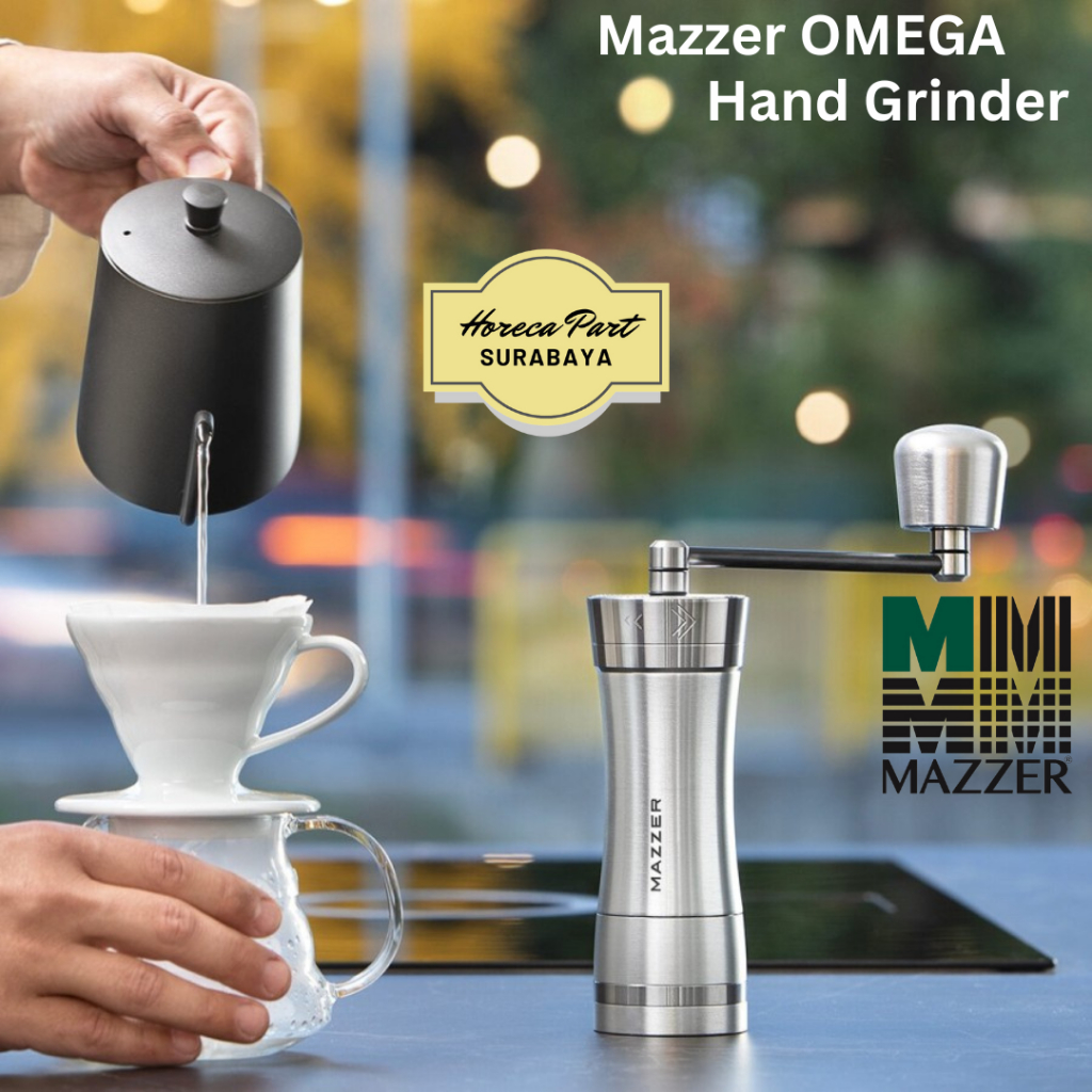 Jual Mazzer OMEGA Premium Hand Grinder Kopi Garansi Resmi - Grinder ...