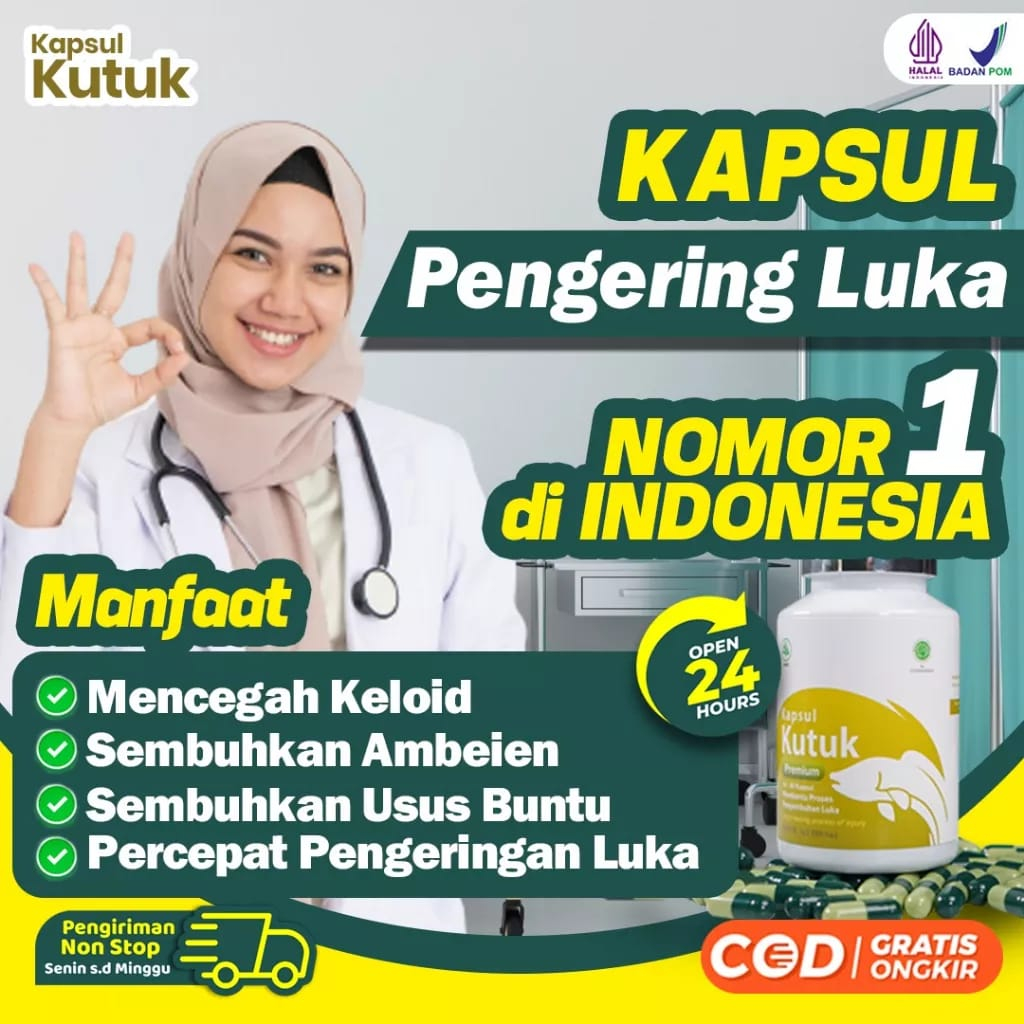 Jual KAPSUL KUTUK PREMIUM BAIK UNTUK BEKAS LUKA PASCA OPERASI | Shopee Indonesia
