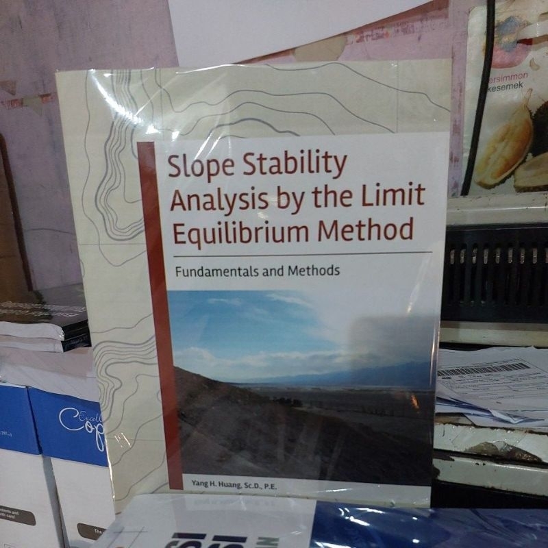 Jual Buku Slope Stability Analysis by the Limit Equilibrium Method | Shopee Indonesia