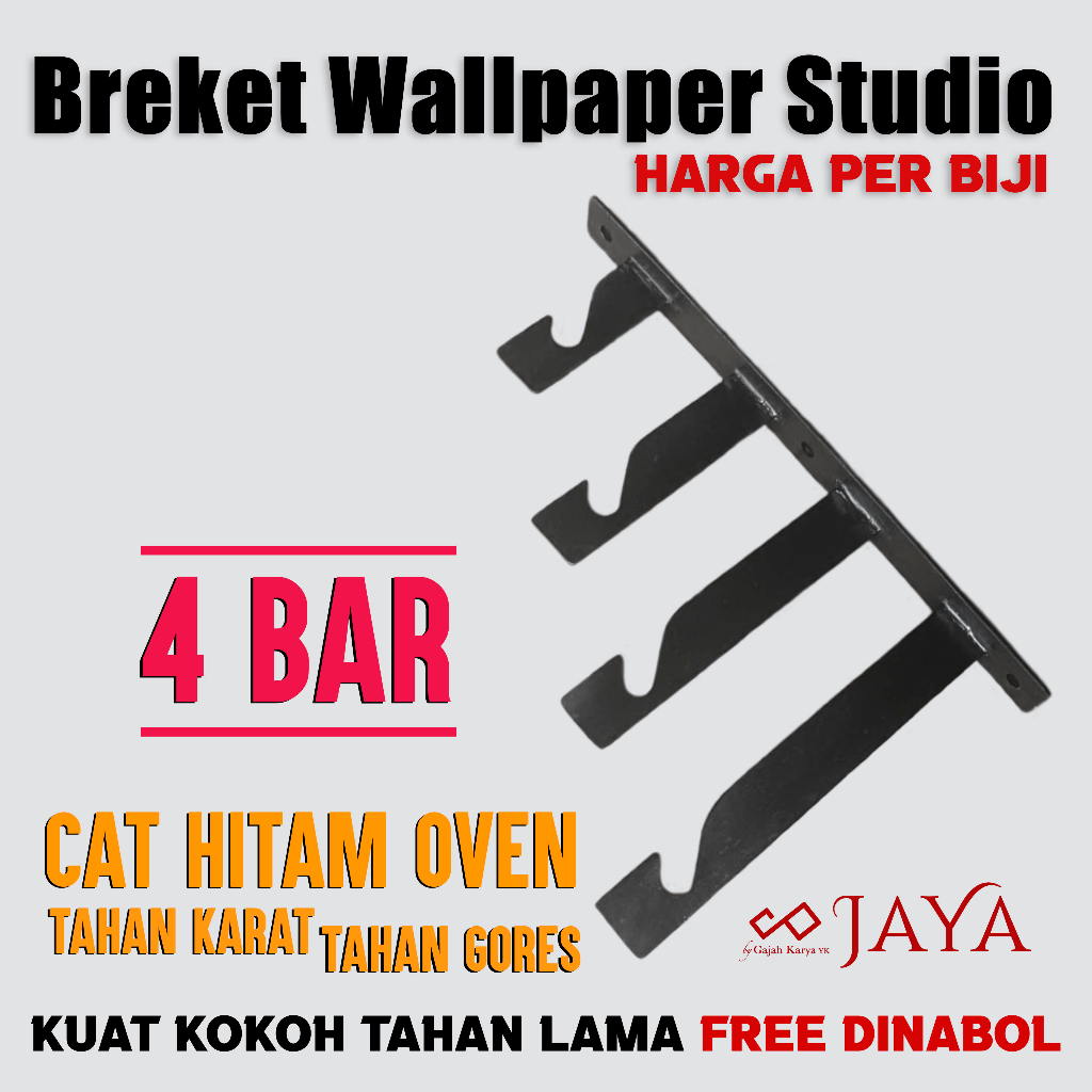 Jual Background Expander 4 Bar Bracket Wallpaper Studio Foto Multi ...