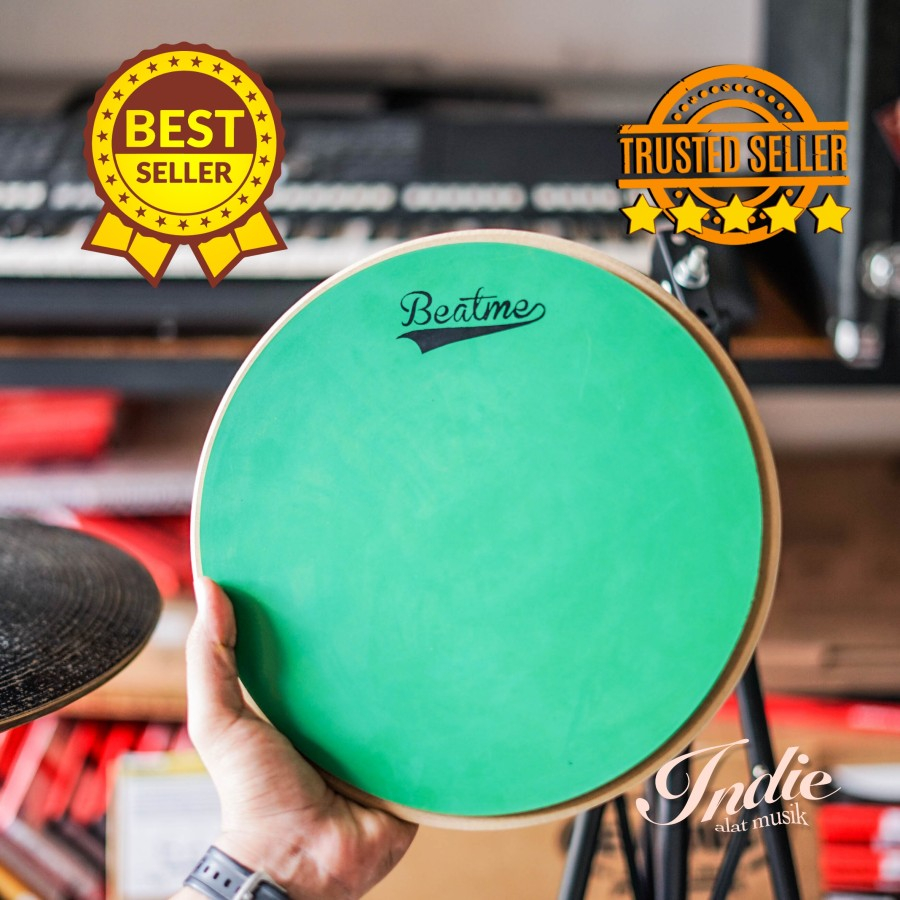 Jual Pad Drum Beatme BDP 02 12 inch | Practice Pad | Shopee Indonesia
