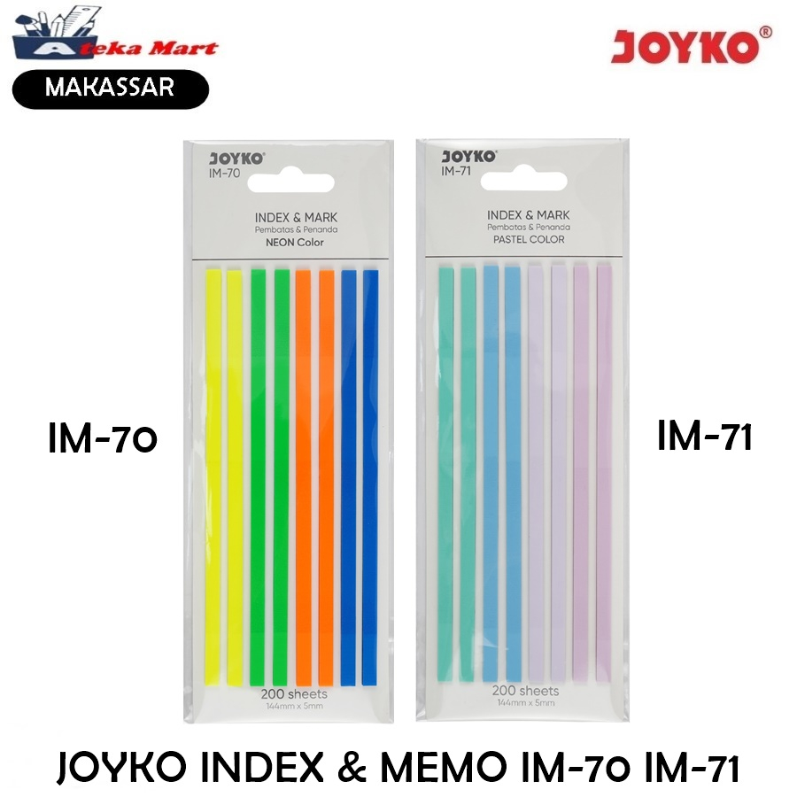 Jual {PCS] JOYKO INDEX & MEMO IM-70 IM-71 | Shopee Indonesia