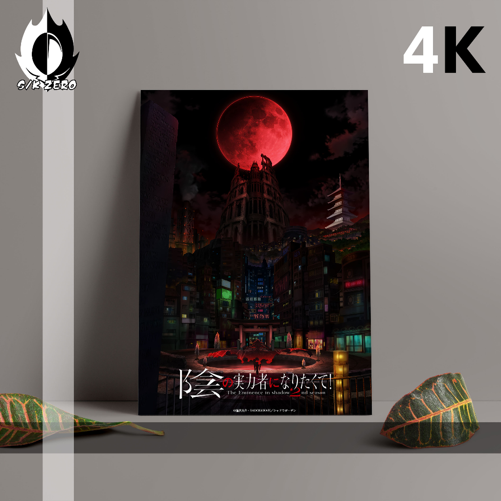 Jual Poster size A3 Anime Paling Lengkap - Kage no Jitsuryokusha ni ...