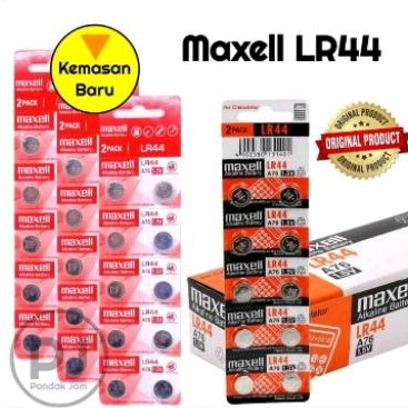 Jual BATERAI MAXELL LR44 ORIGINAL FOR L1154 AG13 A76 | Shopee Indonesia