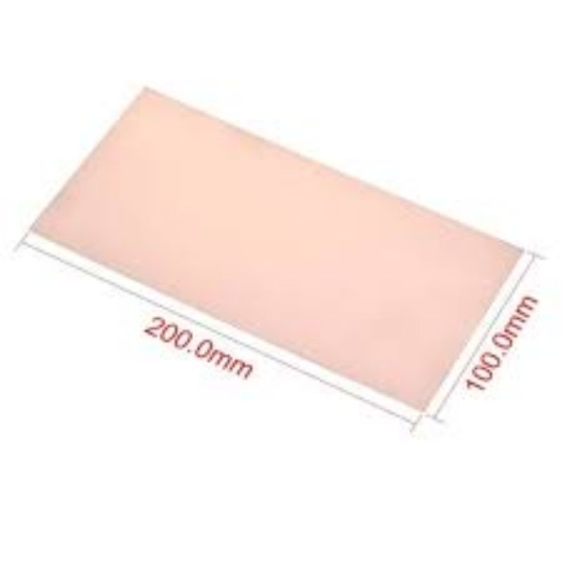 Jual PCB Polos Fiber Putih 10cm × 20,5cm | Shopee Indonesia
