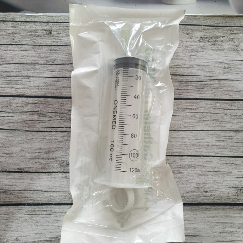 Jual Alat Onemed Syringe Pump 120ml Catheter tip - Alat Feeding Tube ...