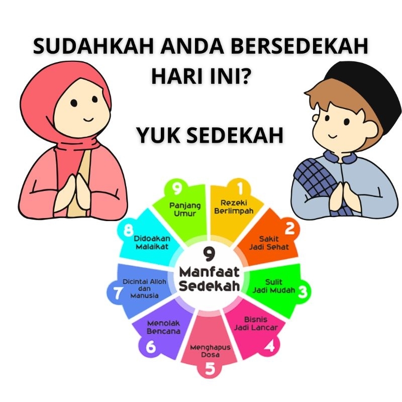 Jual Stiker Vynil Slogan Anak Sedekah - Stiker Logo Tempel Anak ...