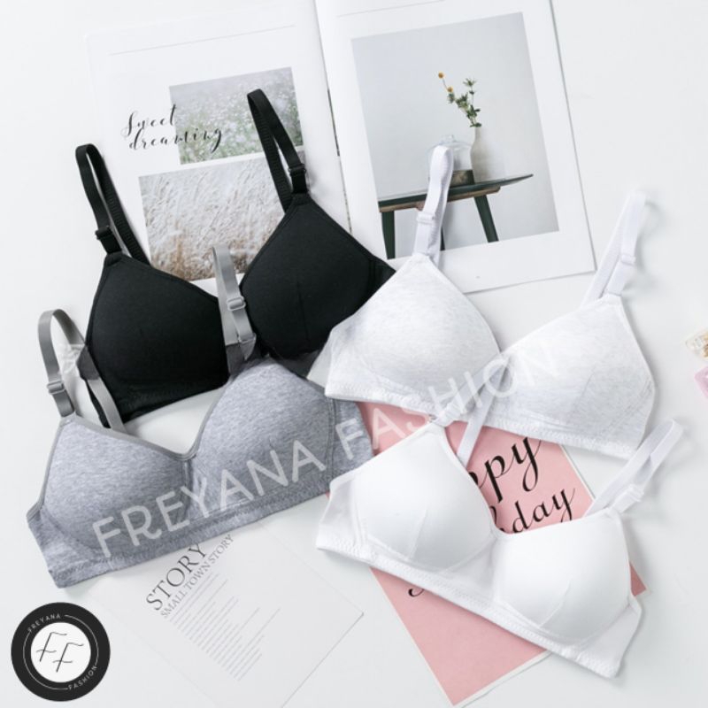 Jual [ Set Isi 3 Pcs ] Sport Bra Remaja BH Remaja Dewasa Murah | Shopee ...