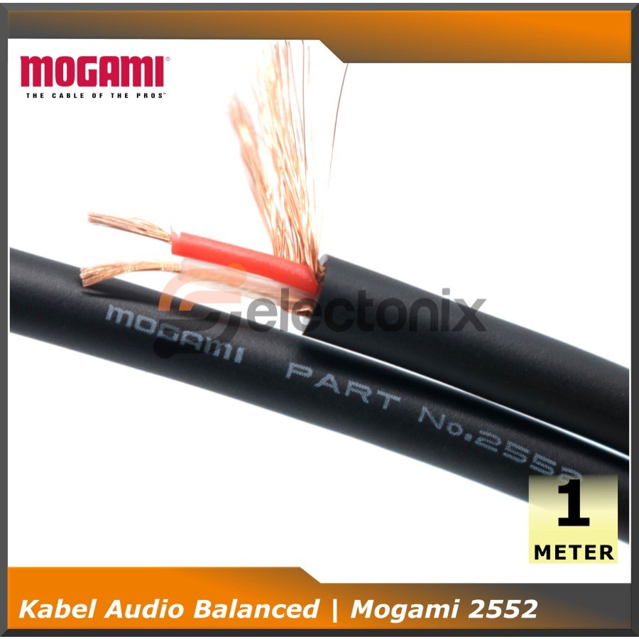 Jual Kabel Audio Mogami 2552 - 1 Meter | Shopee Indonesia