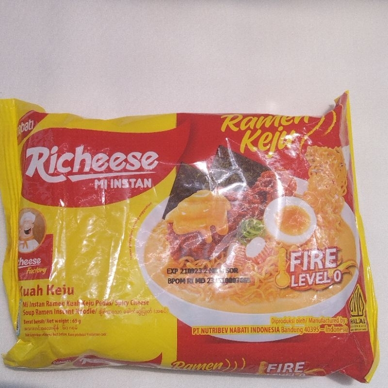 Jual MIE RICHEESE FACTORY MIE VIRAL MIE INSTAN KEJU | Shopee Indonesia