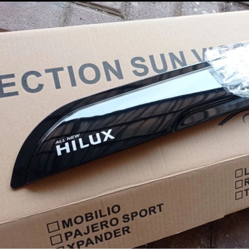 Jual talang air injection all new hilux/talang air hilux injection/side visor hilux injection ...