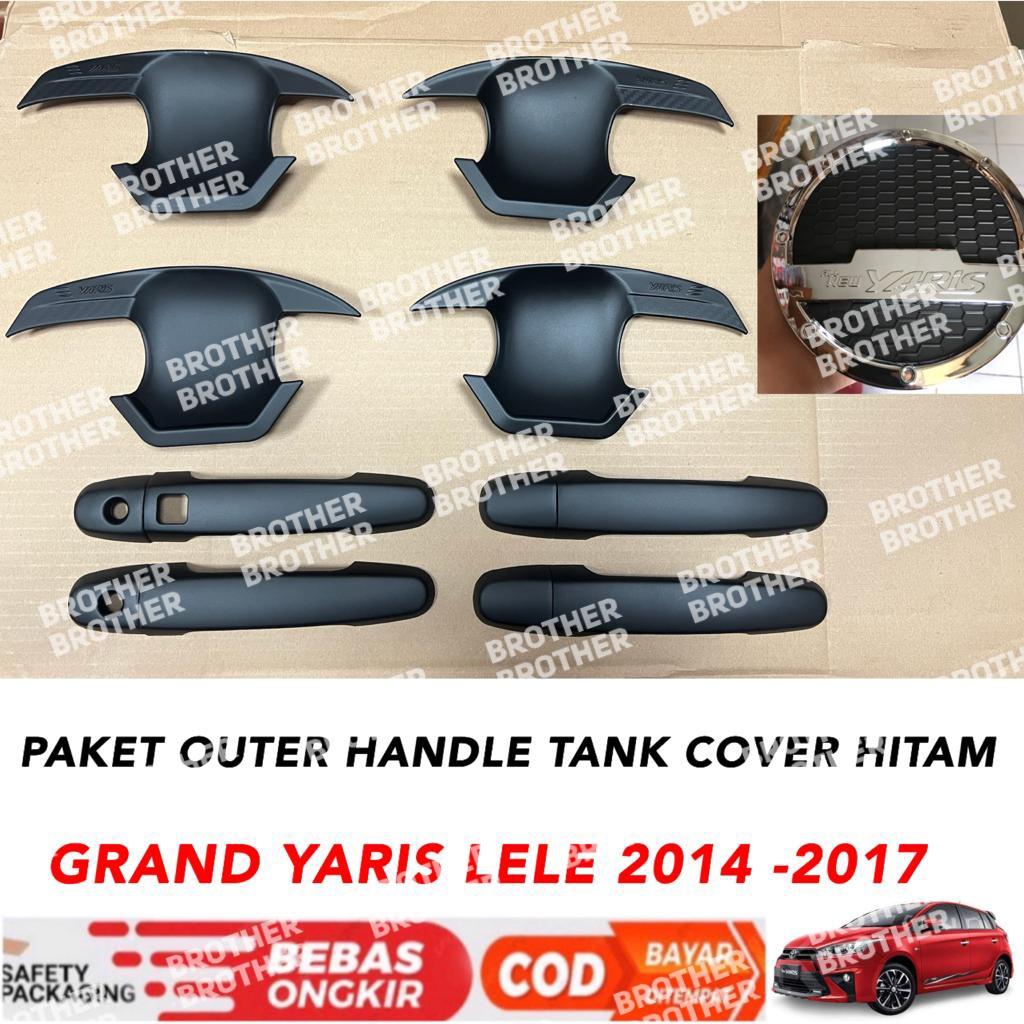 Jual Paket Outer Handle Tank Cover Grand Yaris Lele Smartkey 2014 2015 ...