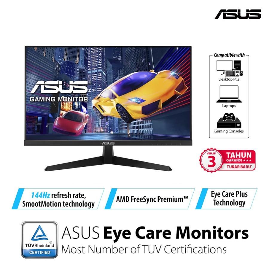 Jual Monitor LED ASUS VY249HGE 24inch IPS 144hz 1ms FREESYNC FHD 1080p ...