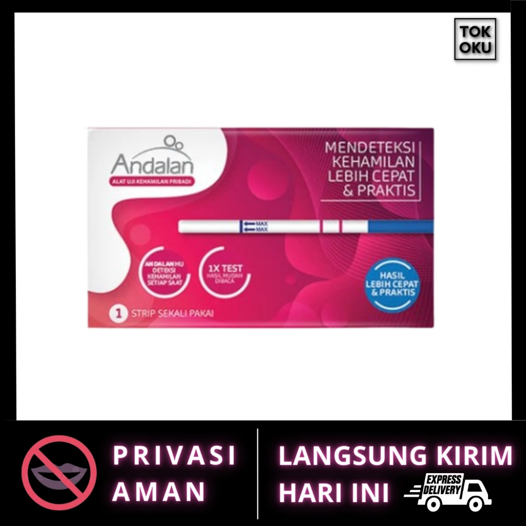 Jual Test Pack - Andalan Strip Uji Kehamilan Original Privasi Aman ...