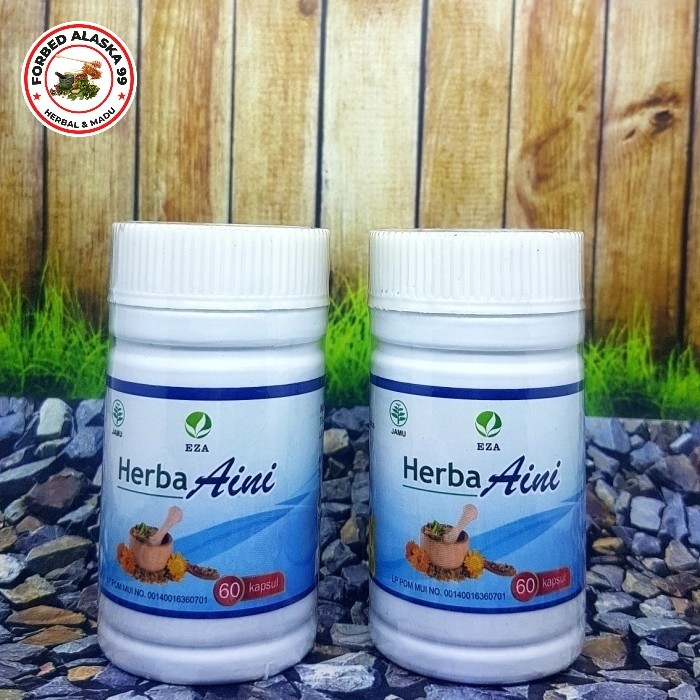 Jual KAPSUL HERBA AINI EZA isi 60 kapsul mengatasi mata plus dan minus ...