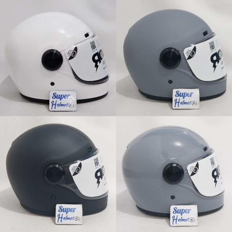 Jual HELM Cakil JP ROKR model classic polos by JPX (ongkir 2kg ...