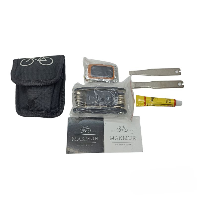 Jual Toolkit Alat Sepeda Lengkap (Kunci Set + Tambal Ban) | Shopee ...