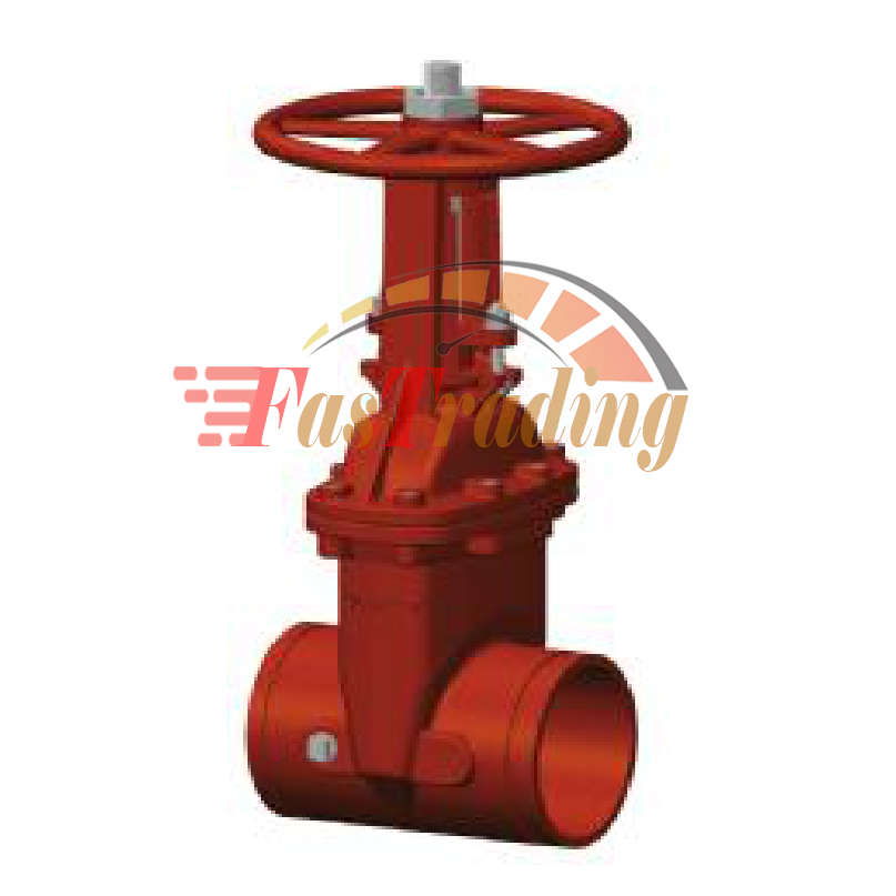 Jual WEFLO FIG. F0122-300 6” inch - OS&Y Resilient Seated Gate Valve ...