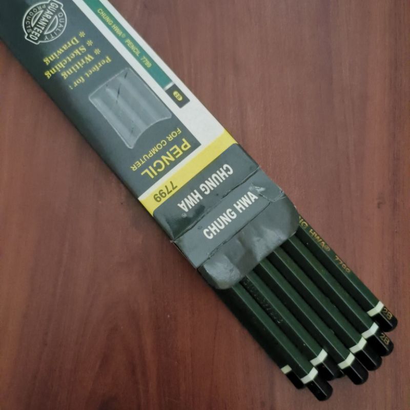 Jual Pensil Chung Hwa HB, 2B (per lsn) | Shopee Indonesia