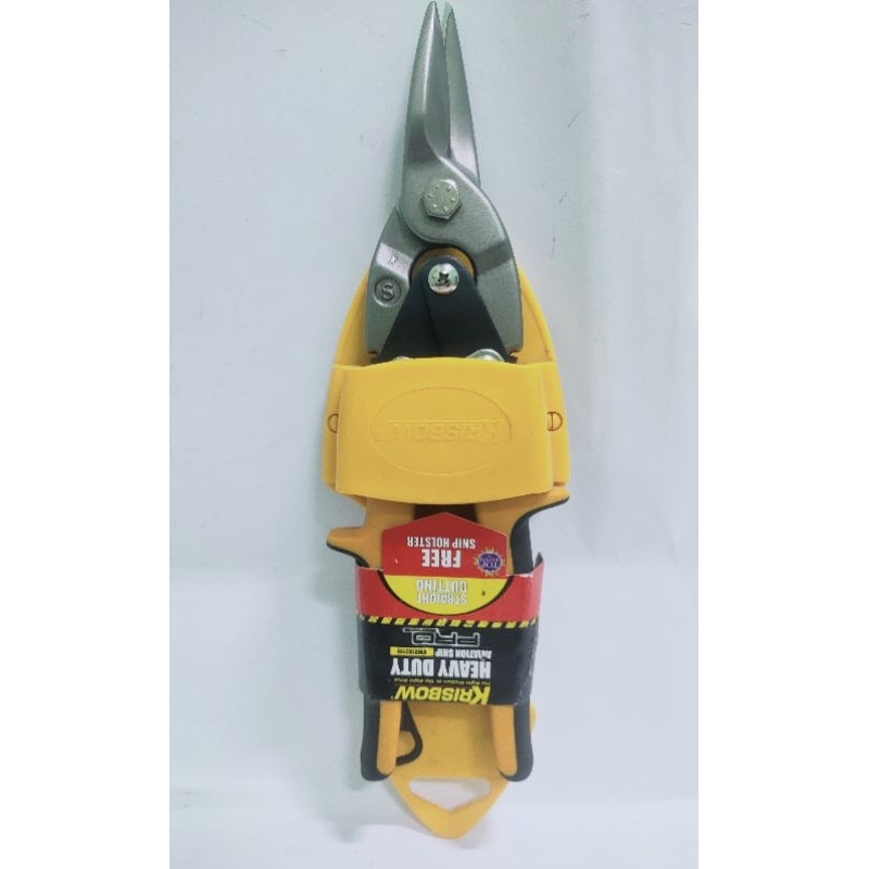 Jual Aviation Snip Gunting Baja Ringan Krisbow Kuning Heavy Duty Pro ...