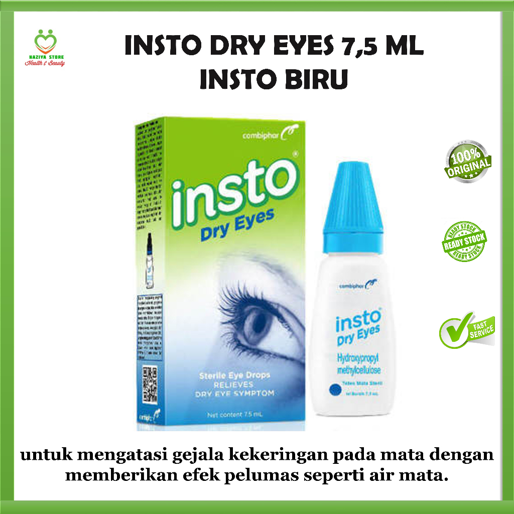 Jual INSTO MOIST 7,5 ml / Tetes Mata / Lubrikan mata (KEMASAN BARU ...