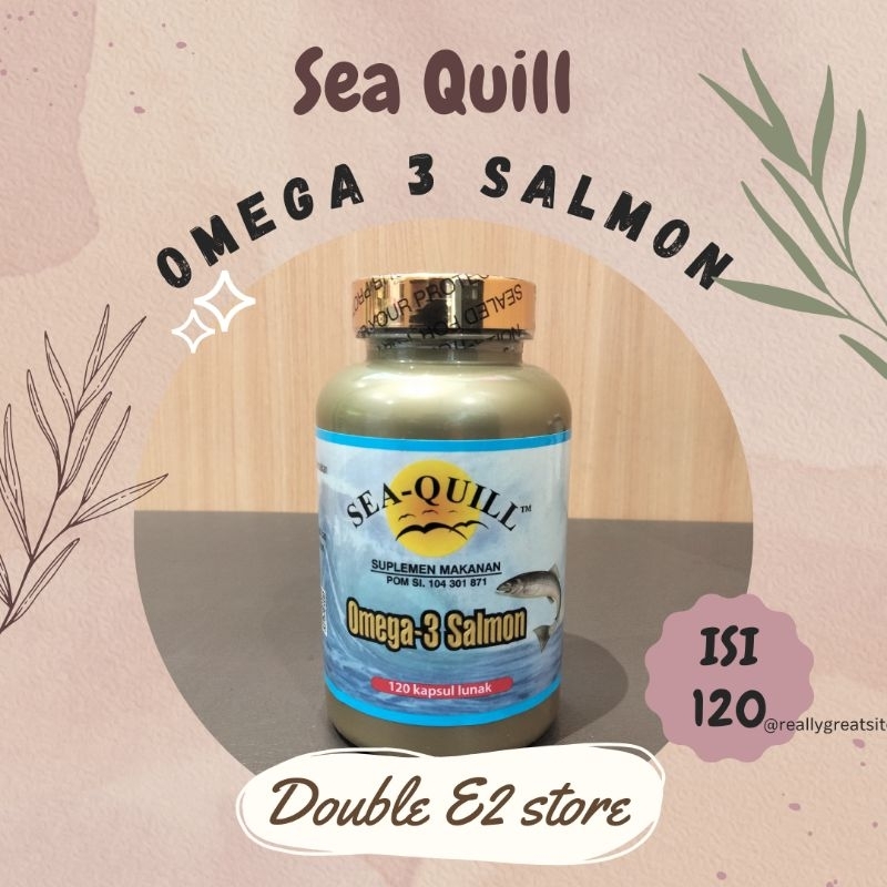 Jual SEA QUILL OMEGA-3 SALMON '120 | Shopee Indonesia