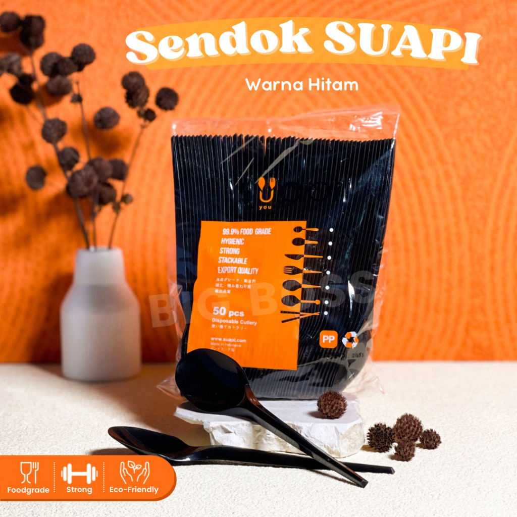 Jual Sendok Makan Plastik Suapi / Sendok Plastik Food Grade / Sendok ...