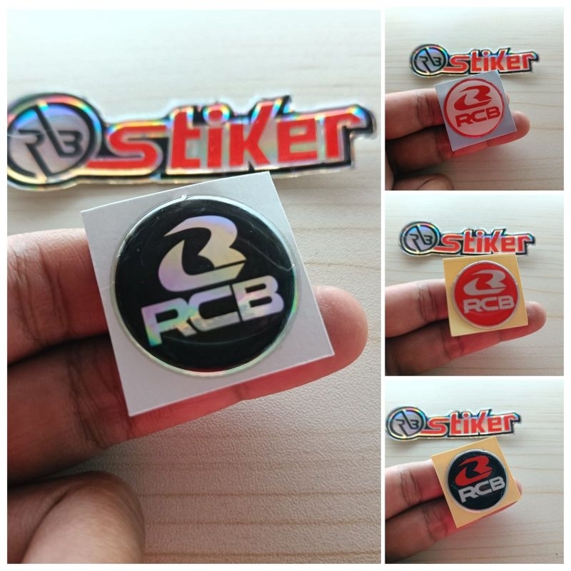 Jual Sticker timbul rcb emblem kaliper racing boy | Shopee Indonesia
