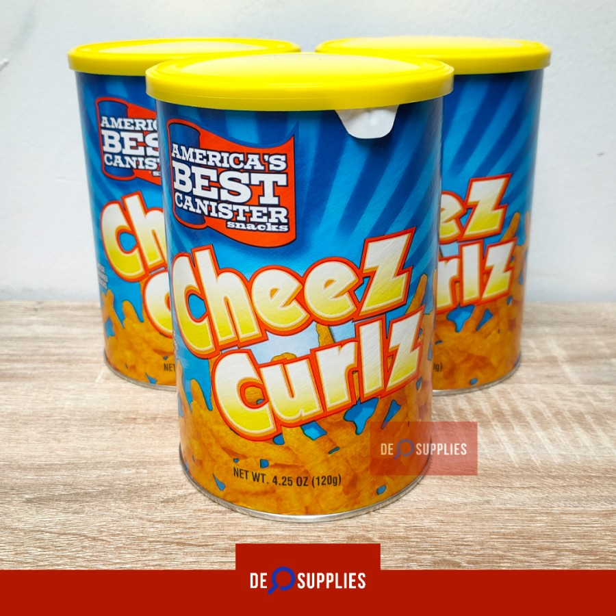 Jual ABC Cheez Curlz 120gr - America's Best Canister Snack Jagung USA ...