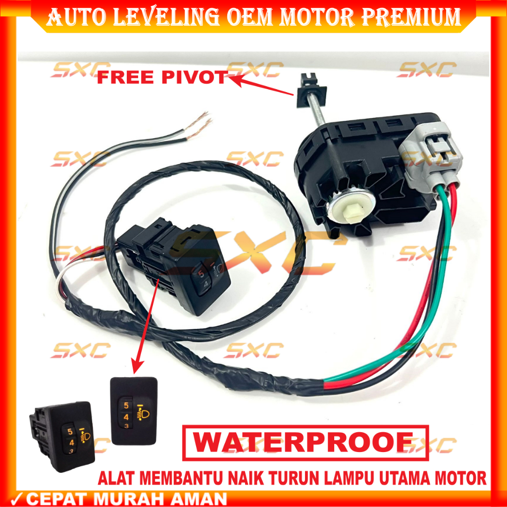 Jual ORIGINAL ALAT ELECTRIK AUTO LEVELING OEM PLUS SAKLAR ANGKA FREE ...