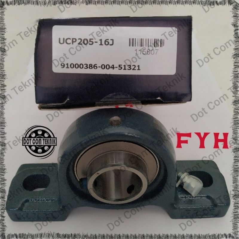 Jual PILLOW BLOCK BEARING UCP 205-16 FYH (AS : 1 INCH) | Shopee Indonesia