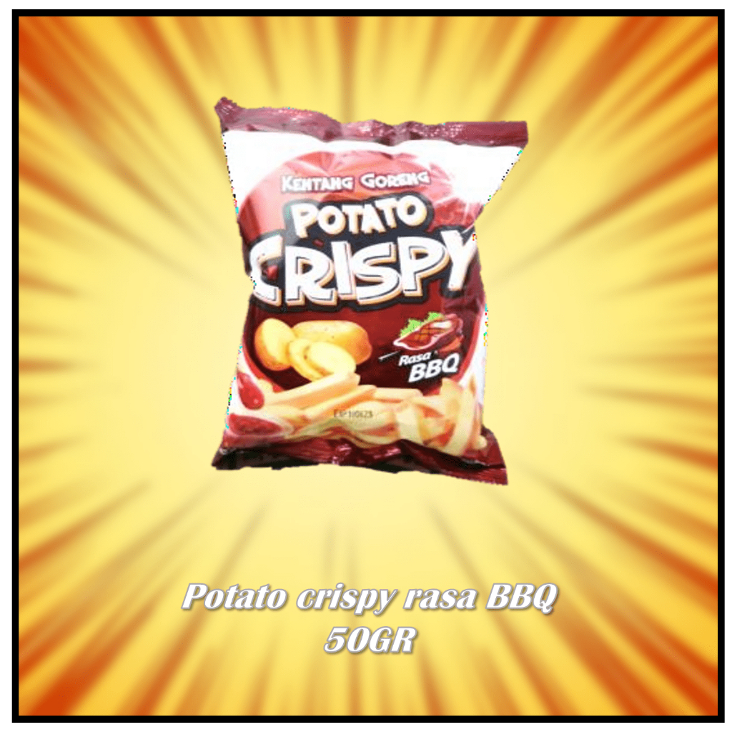 Jual Potato crispy rasa BBQ 50GR | Shopee Indonesia