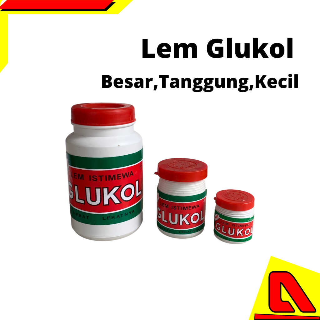 Jual GLUKOL LEM KERTAS BESAR,TANGGUNG,KECIL ECER | Shopee Indonesia