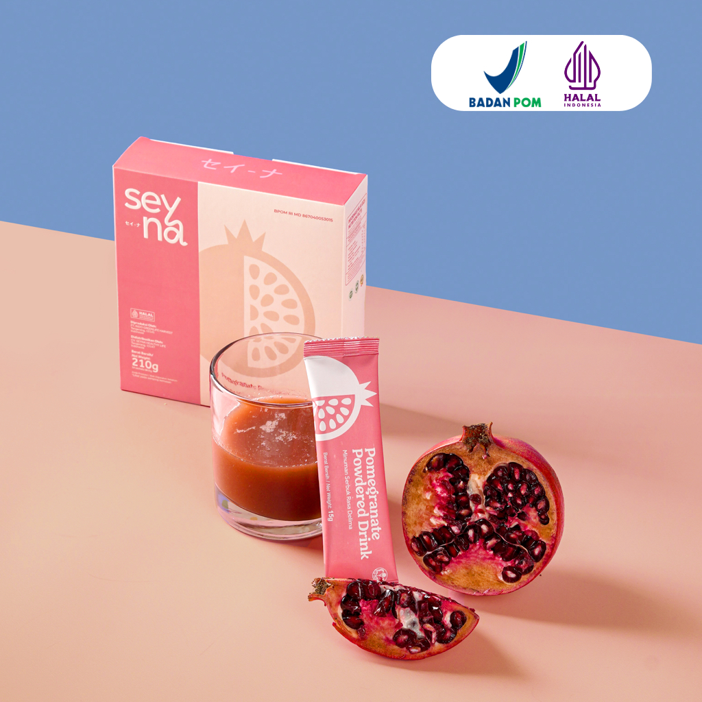 Jual Seyna | Pomegranate | Fiber Drink with Salmon DNA & Probiotics ...