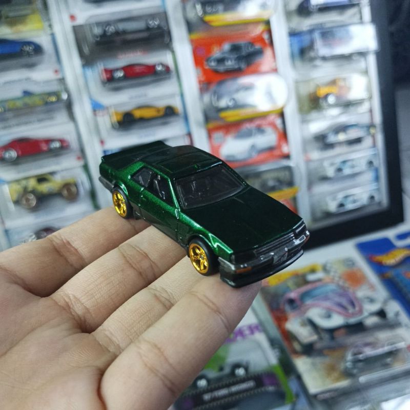 Jual hot wheels nissan Skyline r30 custom green | Shopee Indonesia
