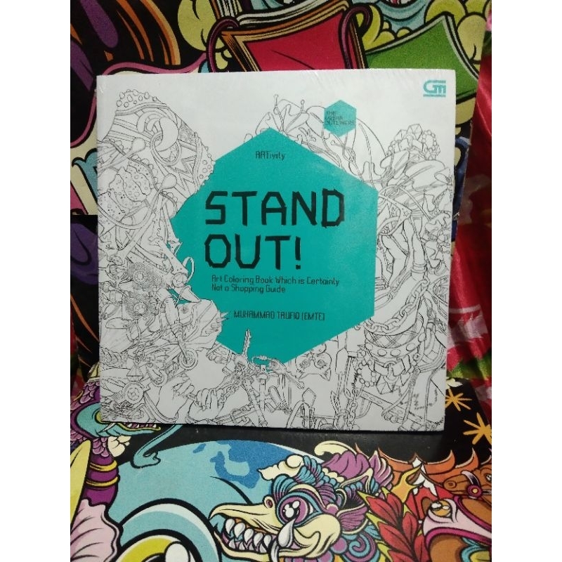 Jual STAND OUT!,ART COLORING BOOK | Shopee Indonesia