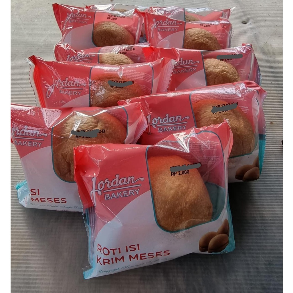 Jual Roti Cream Messes Jordan Bakery 1 pack isi 5 bungkus | Shopee Indonesia