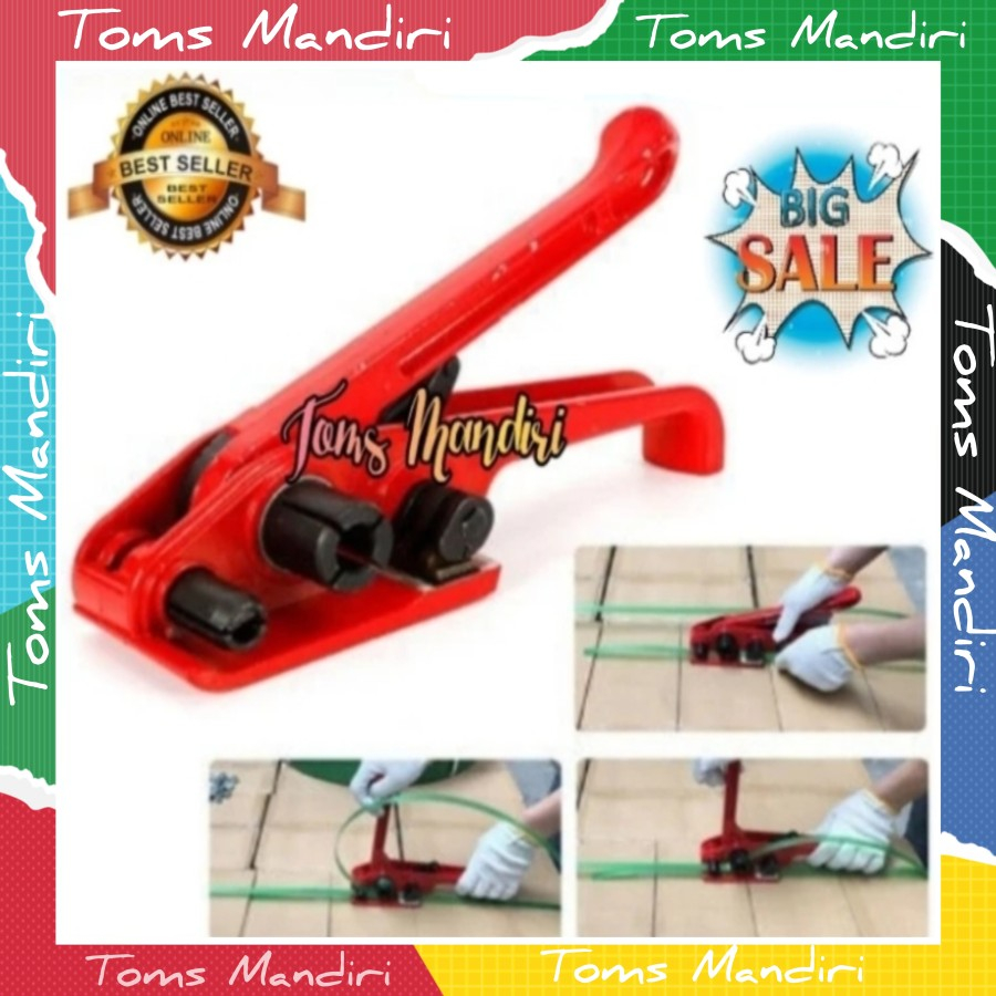 Jual Poly Strapping Tensioner & Cutter Manual Banding Tool | Shopee Indonesia