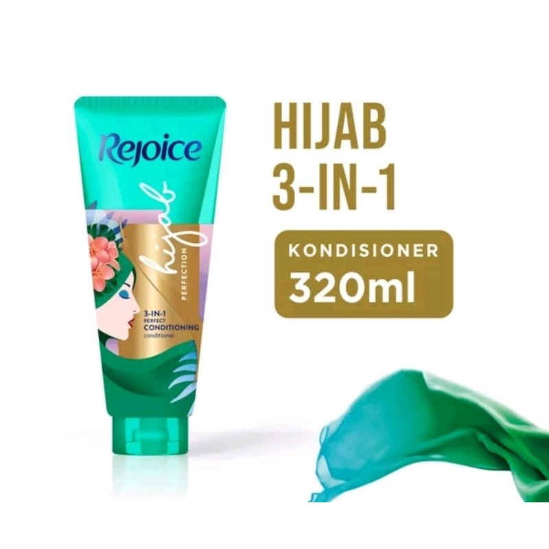 Jual Rejoice Hijab Shampo 3in1 Perfect Cool 600 ml / Perfect Cool 340 ...