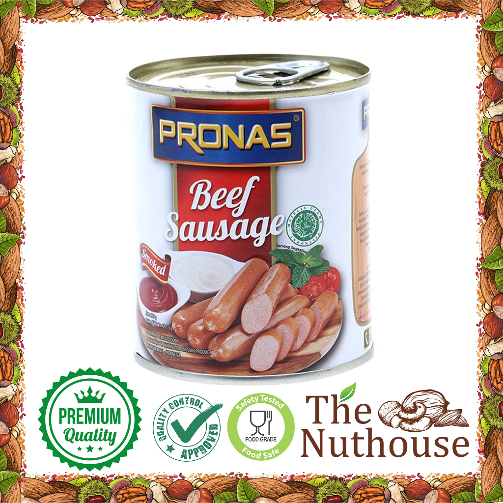 Jual PRONAS Sosis Sapi (Smoked) / Beef Sausage 325gr [HALAL] | Shopee ...