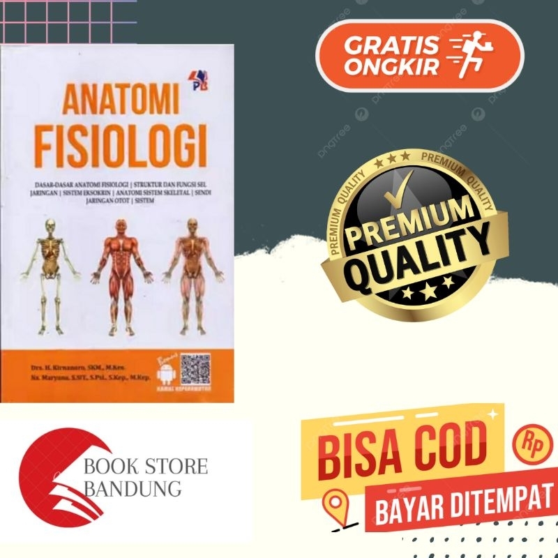 Jual BUKU ANATOMI FISIOLOGI DASAR-DASAR ANATOMI FISIOLOGI | STRUKTUR DAN FUNGSI SEL JARINGAN ...