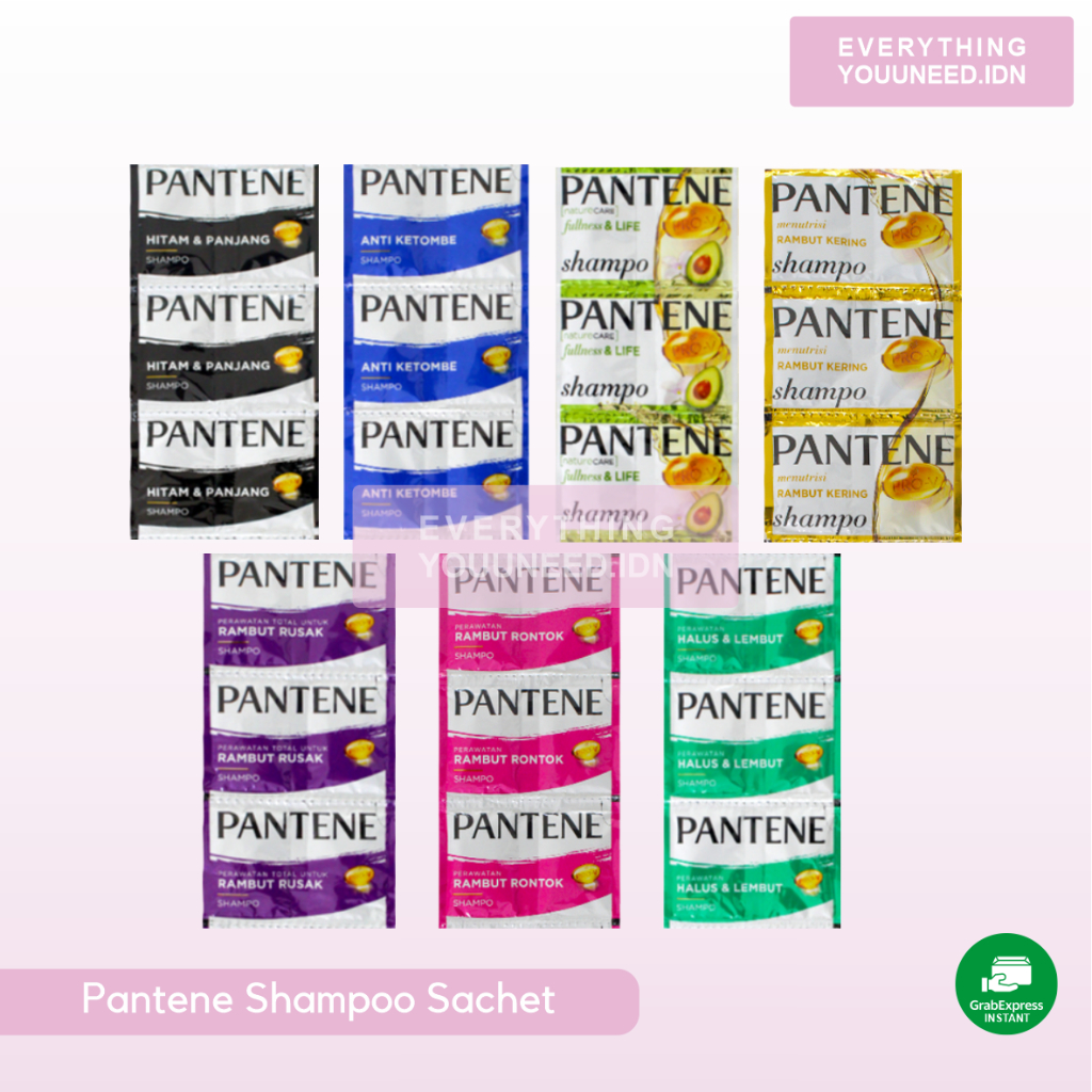 Jual Pantene Shampoo Sachet / Renceng 10 ml | Shopee Indonesia